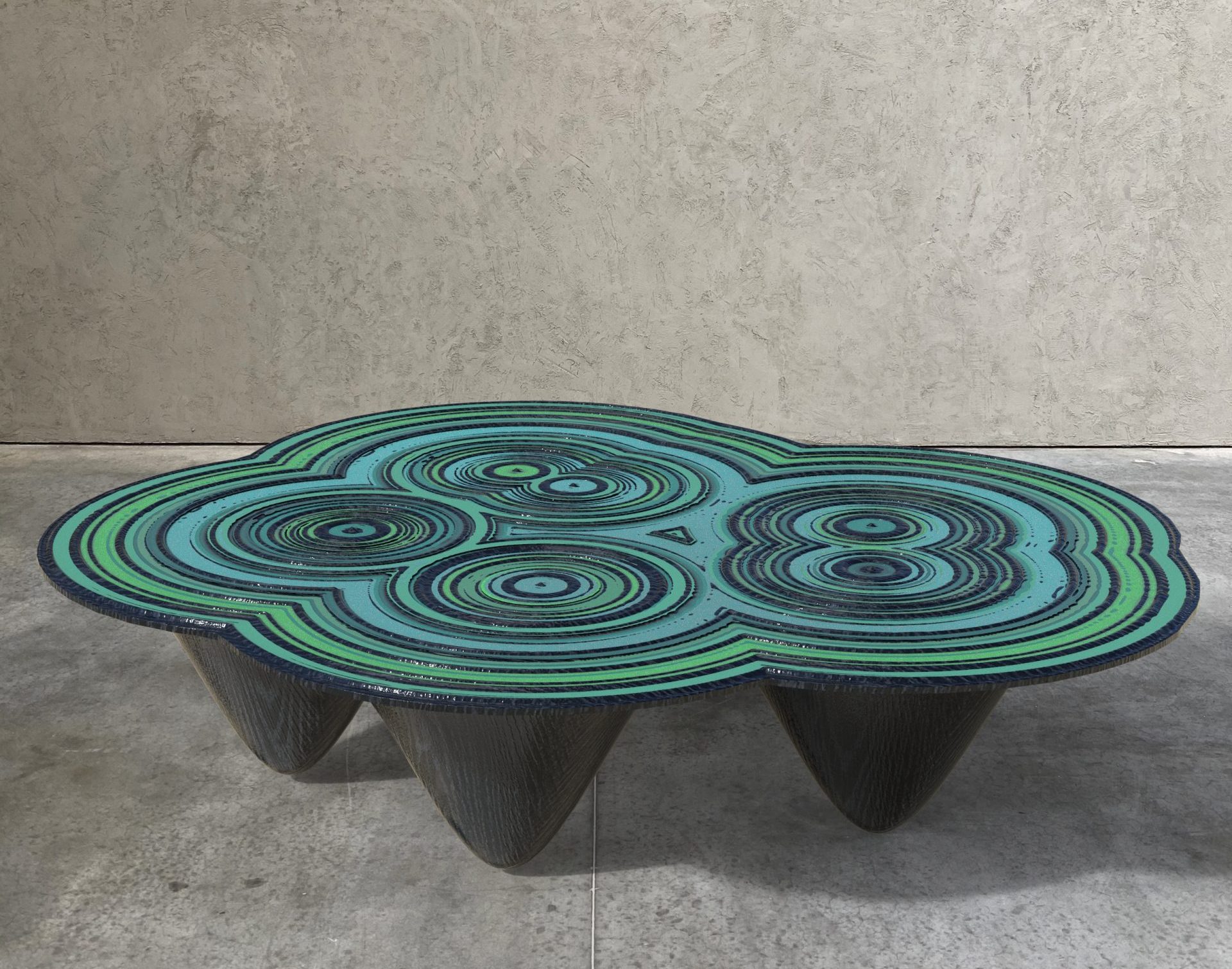 MALACHITE LOW TABLE - Atelier APS