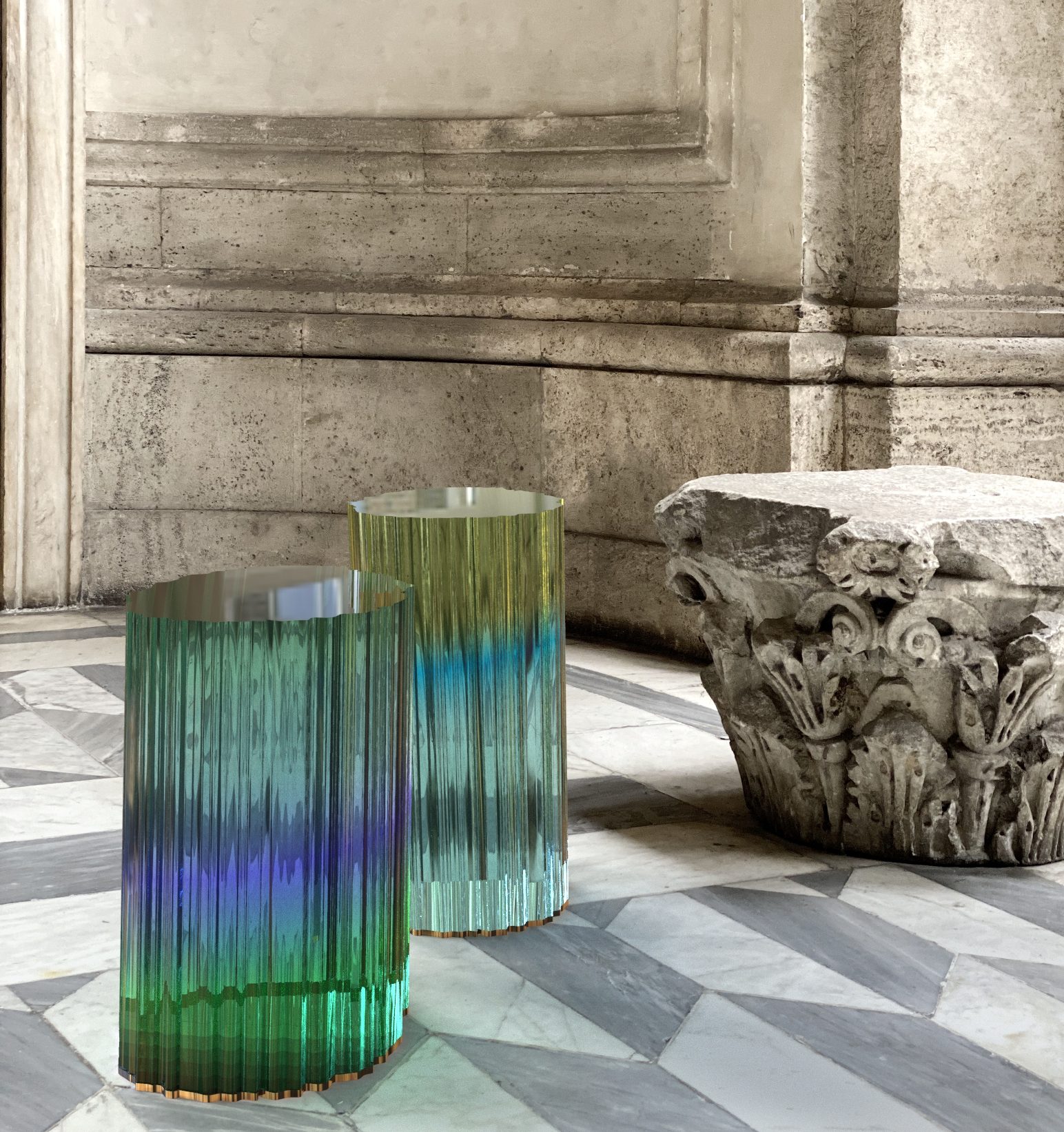 TOURMALINE SIDE TABLE - Atelier APS